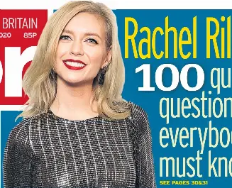 Rachel Riley 100 quiz questions everybody must know - PressReader