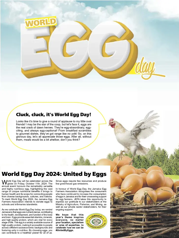 World Egg Day 2024: United by Eggs - PressReader