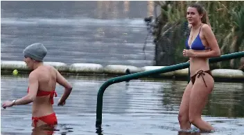 Lovely day for a dip - PressReader