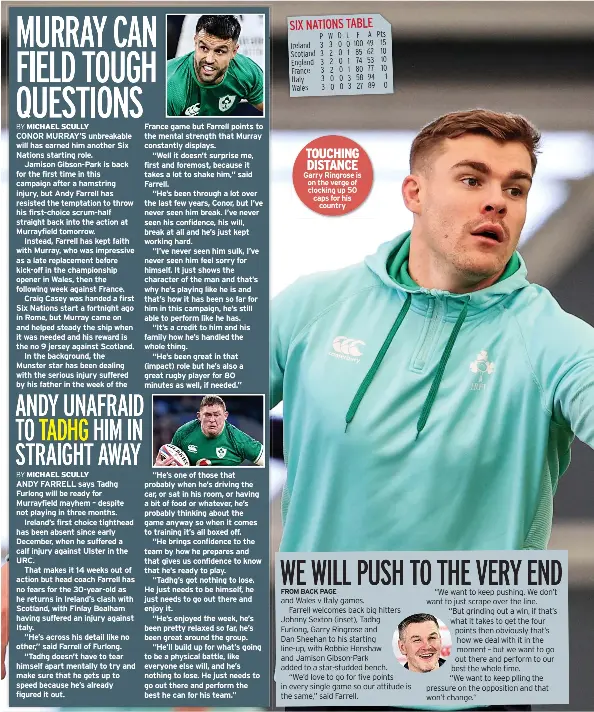 MURRAY CAN FIELD TOUGH QUESTIONS - PressReader