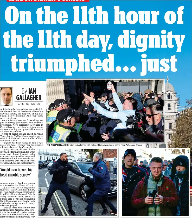 On the 11th hour of the 11th day, dignity triumphed... just - PressReader