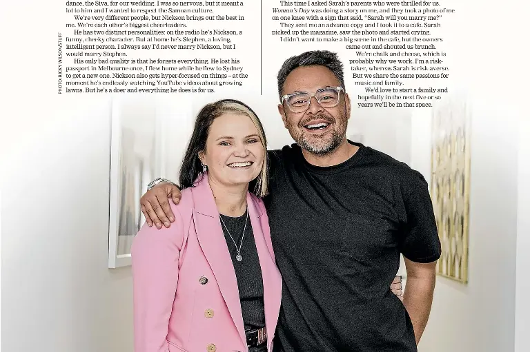 Sarah and Stephen Nickson-Clark - PressReader