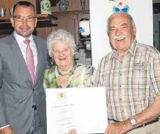 Ehepaar Schöttle ist 60 Jahre verheirate­t - PressReader