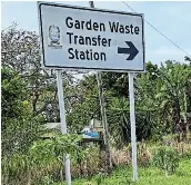 Residents call for removal of transfer station signs - PressReader