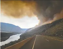Storms expected to fan flames of B.C. wildfires - PressReader