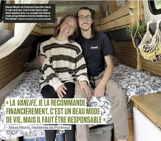 La vanlife leur permet d’épargner assez pour acheter une maison ...