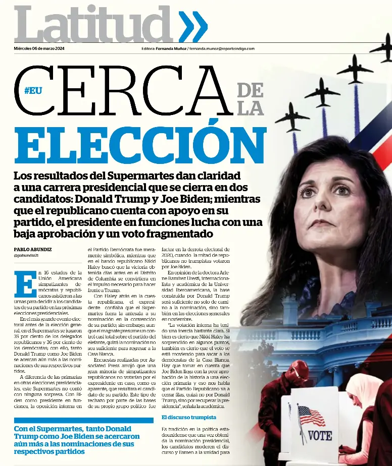 CERCA DE LA ELECCIÓN - PressReader