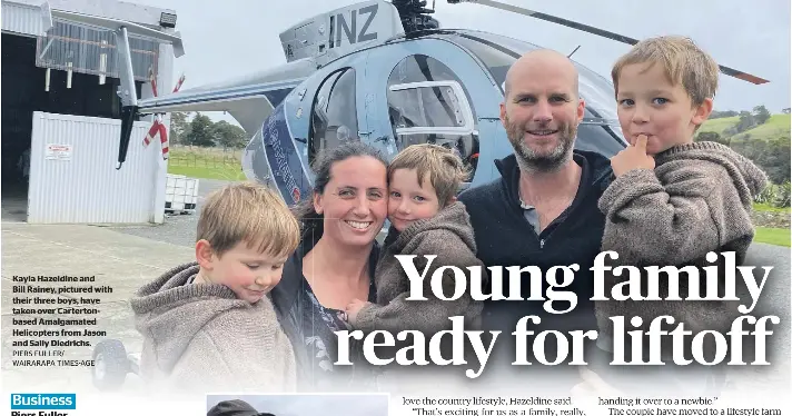 Young family ready for liftoff - PressReader