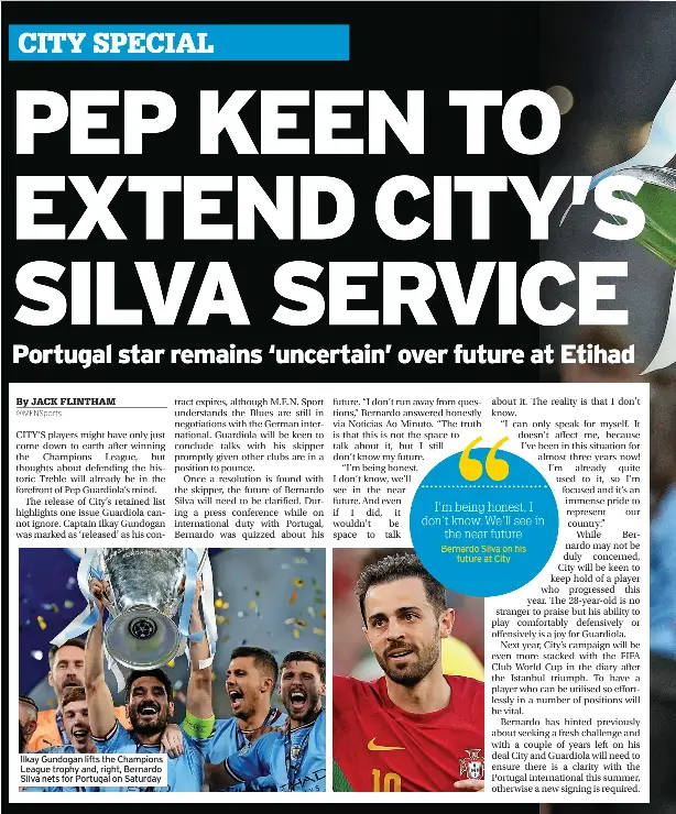PEP KEEN TO EXTEND CITY’S SILVA SERVICE - PressReader