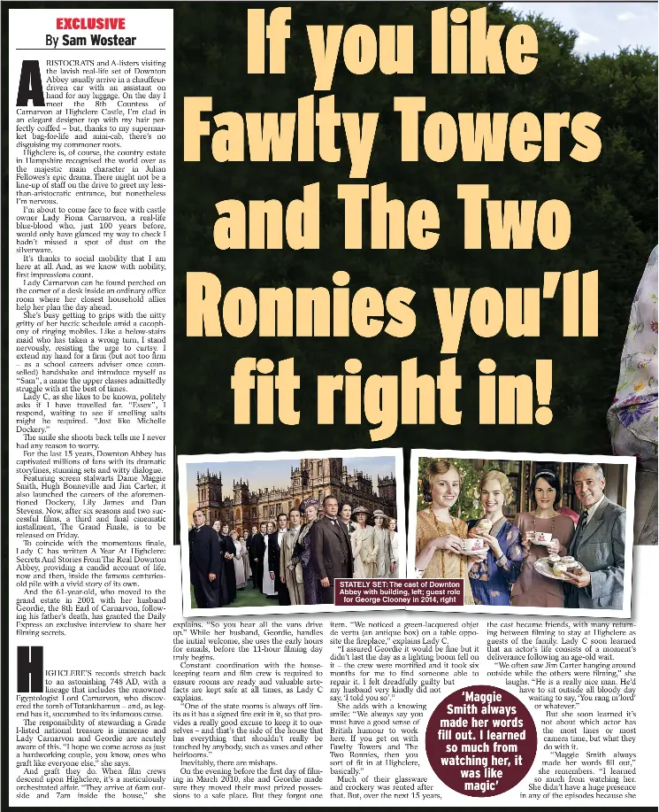 If you like Fawlty Towers and The Two Ronnies you’ll fit right in! - PressReader