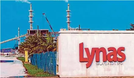 Lynas buka jaluran proses NR-REE dihasil di Malaysia - PressReader