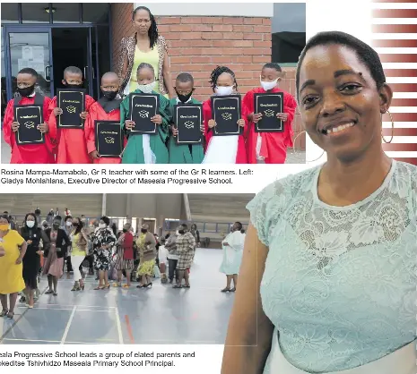 Gr R farewell at Maseala Progressiv­e School - PressReader