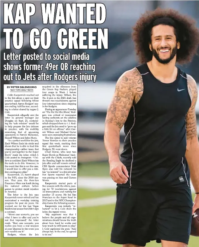 KAP WANTED TO GO GREEN - PressReader