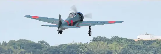 Restored Zero fighter takes flight - PressReader