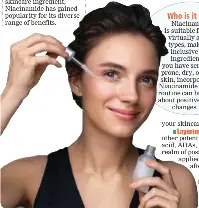 Niacinamid­e: The best friend for your skin - PressReader