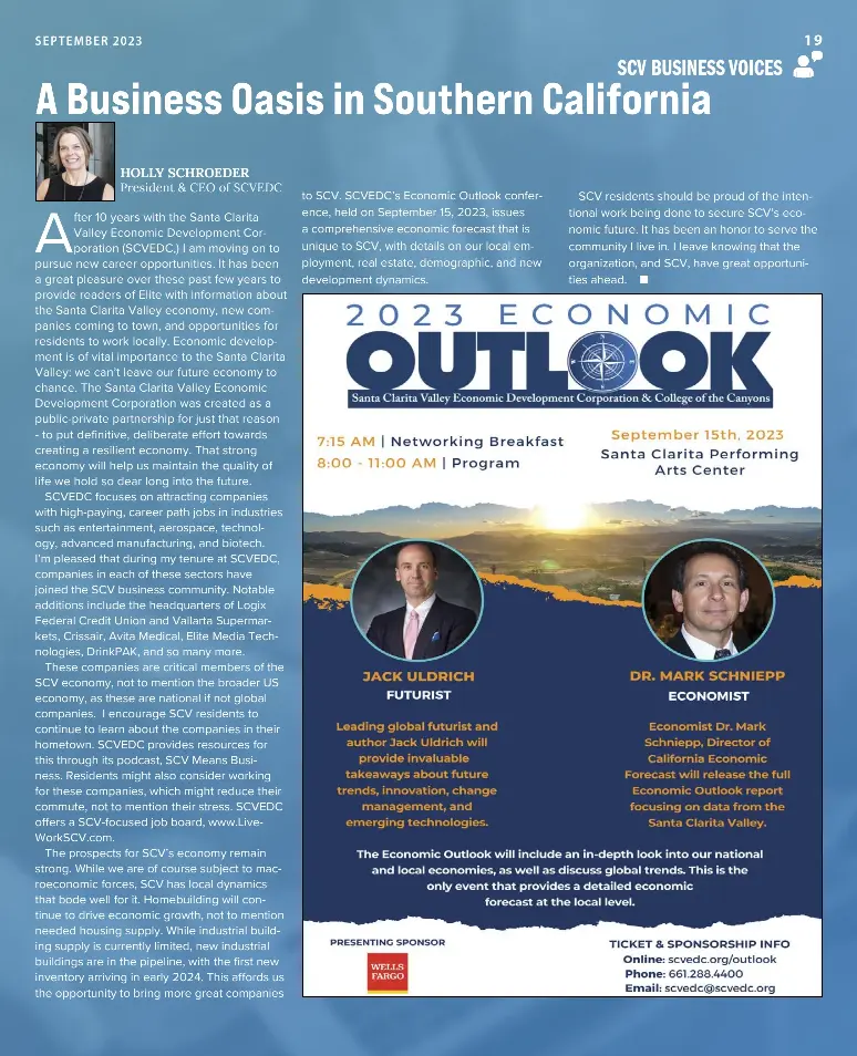 A Business Oasis in Southern California - PressReader