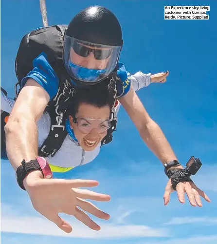 TOURISTS FLY HIGH FOR TOP EXPERIENCE - PressReader