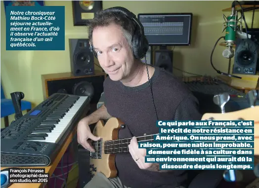 François Pérusse à Paris ! - PressReader