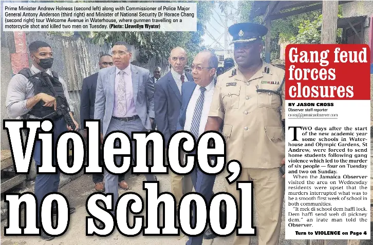 Violence, no school - PressReader