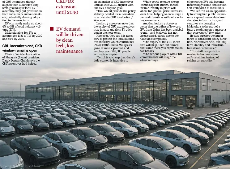 EV ambitions just got more complicate­d - PressReader