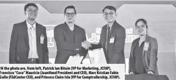 JUANHAND, FEDCENTER ANNOUNCE PARTNERSHI­P TO REVOLUTION­IZE FINANCIAL ...