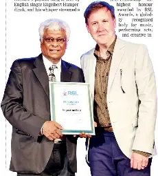 Honouring the perfect harmony - PressReader