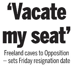 `Vacate my seat' - PressReader