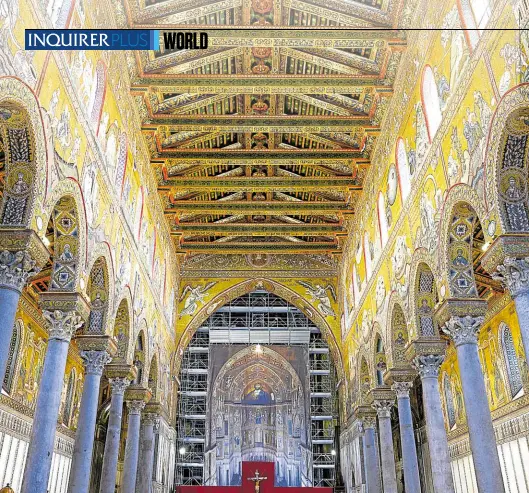 SICILIAN CATHEDRALS STUNNING MOSAICS REGAIN GOLDEN LUSTER - PressReader
