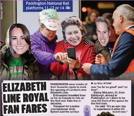 ELIZABETH LINE ROYAL FAN FARES - PressReader