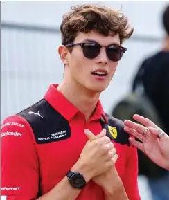 ROOKIE FÅR DEBUT FOR HAAS - PressReader