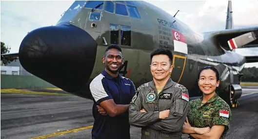 SAF team returns after airdroppin­g 20 tonnes of food over Gaza ...