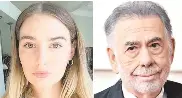 Estaba en shock por beso de Coppola: extra de 'Megalópoli­s' - PressReader