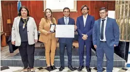 San Martín, el Bicentenar­io y la CAS, reconocido­s con el Premio a la Calidad - PressReader