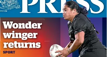 Wonder winger returns - PressReader