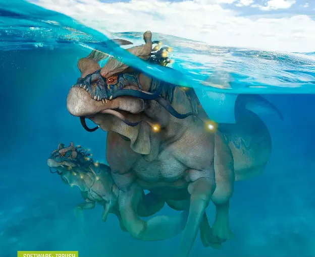 WHAT IS THE BEST WAY TO POSE A LARGE CREATURE IN ZBRUSH? - PressReader