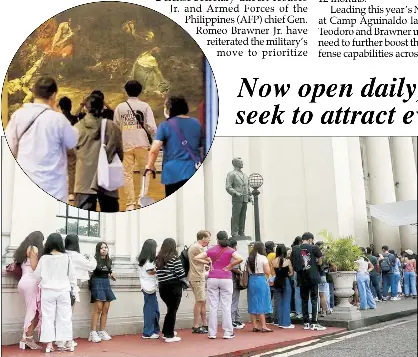 Now open daily, Nat’l Museums seek to attract even more visitors ...