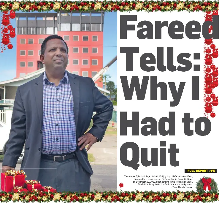 Fareed Tells: Why I Had to Quit - PressReader