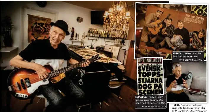 Janne ”Bumba” Lindqvist är ett stycke svensk musikhisto­ria - PressReader