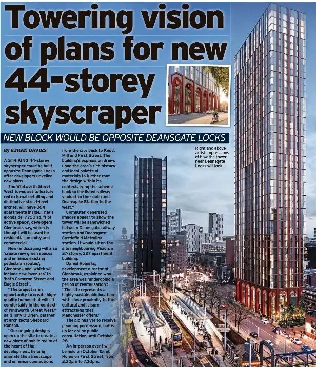 Towering vision of plans for new 44-storey skyscraper - PressReader
