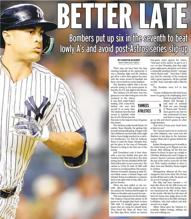 BETTER LATE - PressReader