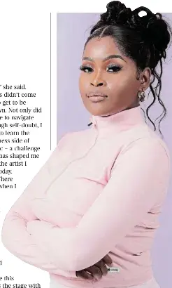 SHANDESH FINDS SOUND THAT SPEAKS TO HER VERSATILIT­Y - PressReader