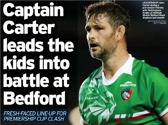 Captain Carter leads the kids into battle at Bedford - PressReader