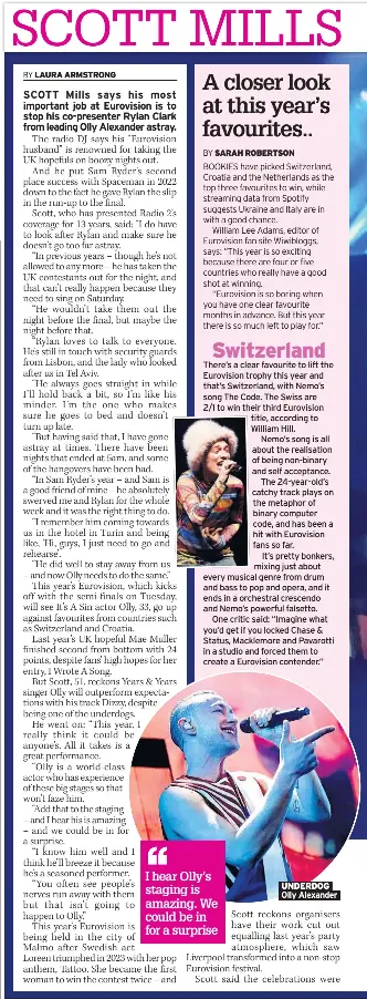 My main job is to stop Rylan taking Olly Alexander on a boozy night out - PressReader