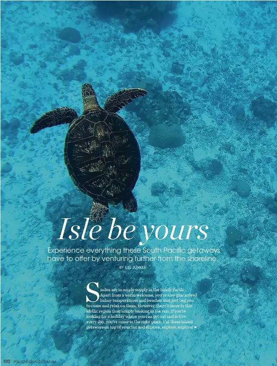 Isle be yours - PressReader