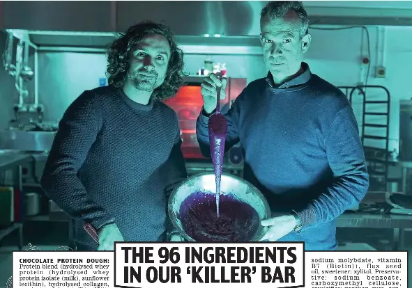 THE 96 INGREDIENT­S IN OUR ‘KILLER’ BAR - PressReader