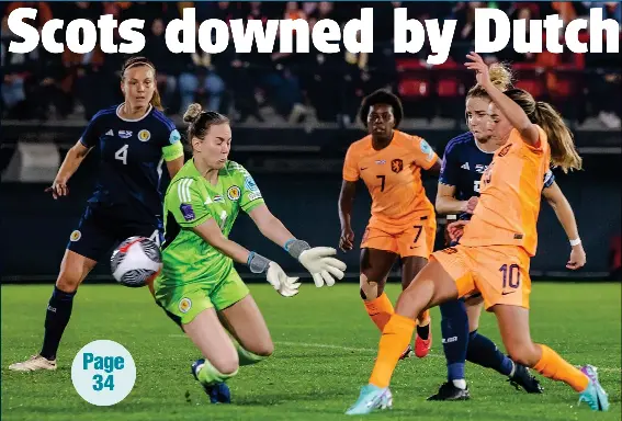 Scots downed by Dutch - PressReader