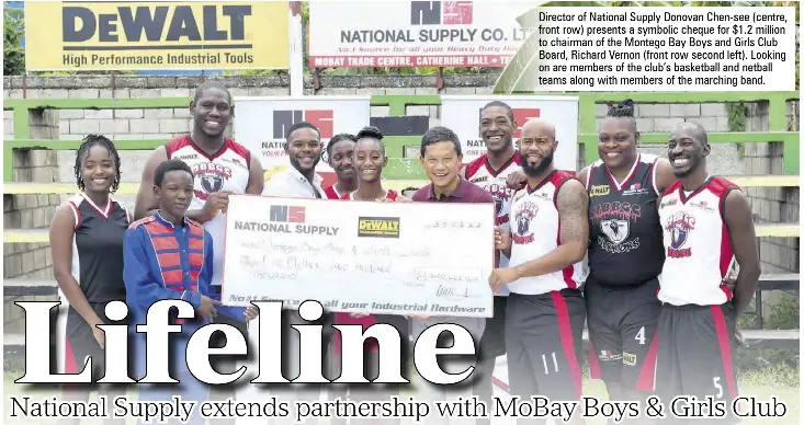 National Supply extends partnershi­p with Mobay Boys & Girls Club ...