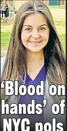 'Blood on hands' of NYC pols - PressReader