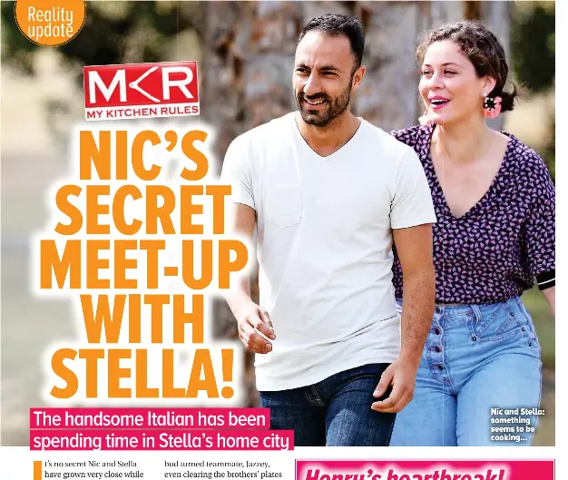 MKR Nic & Stella meet up - PressReader