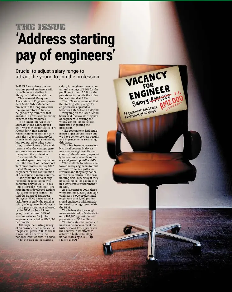 ‘Address starting pay of engineers’ - PressReader